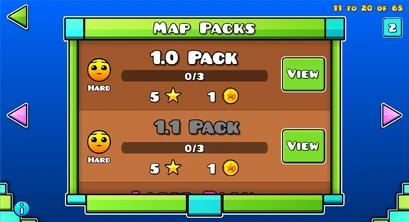 Classic Map Packs | Geometry Dash Fan Ideas Wiki | Fandom