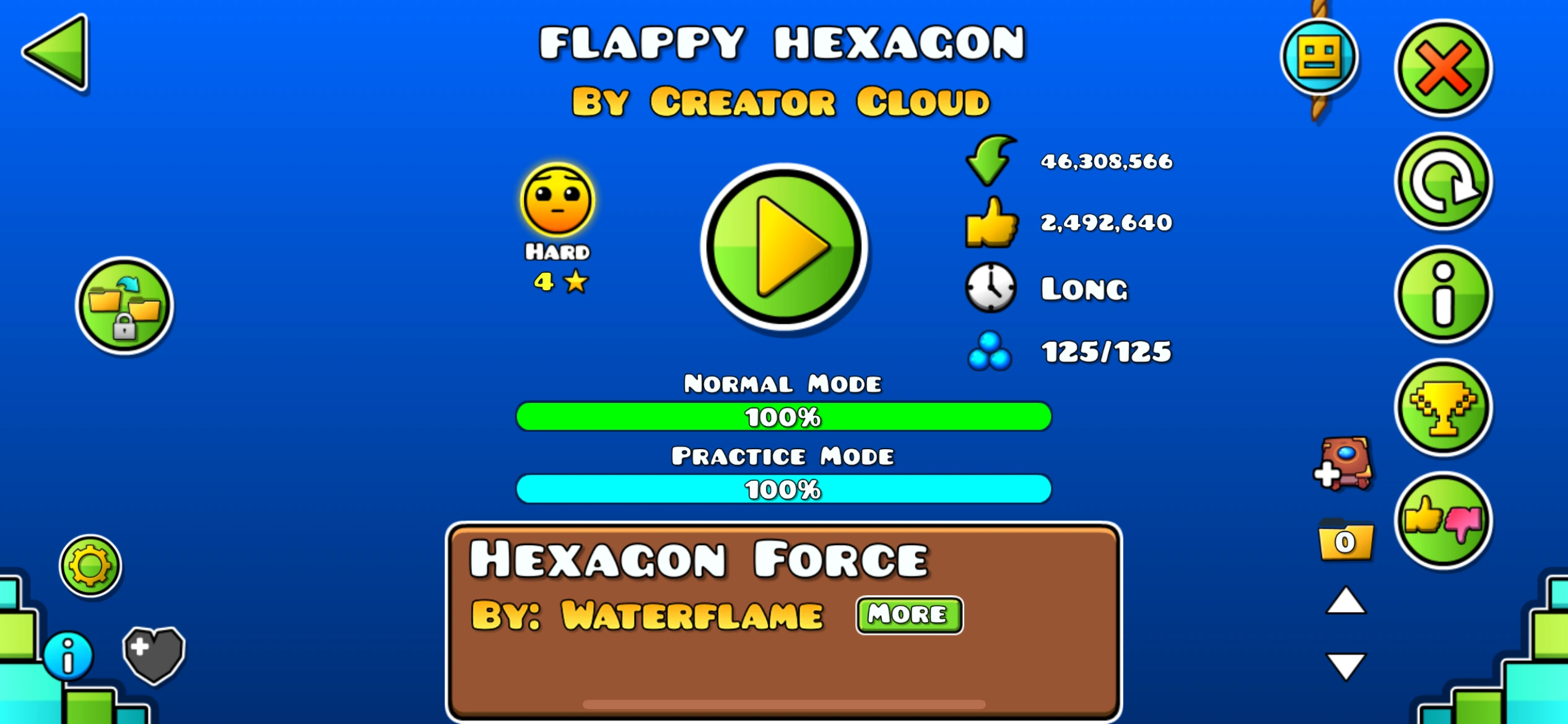 flappy hexagon | Geometry Dash Fan Wiki | Fandom