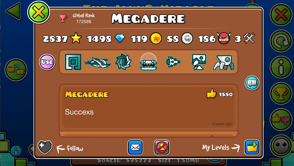 Megadere | Geometry Dash Fan Wiki | Fandom