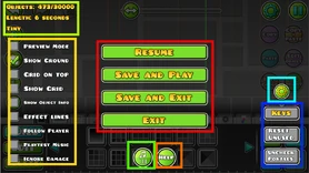 Editor de niveles | Geometry Dash User Levels | Fandom