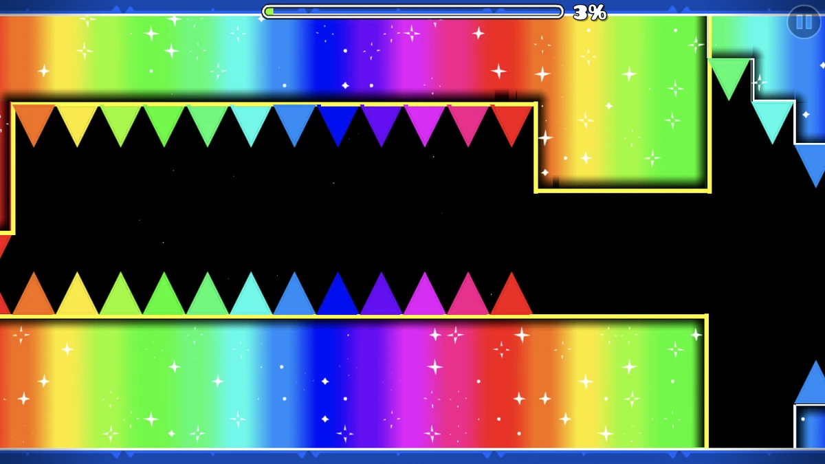 Silent Rainbow Color | Geometry Dash User Levels | Fandom