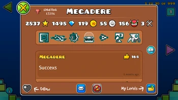Megadere | Geometry Dash вики | Fandom