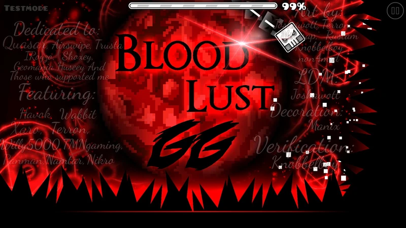 Bloodlust | 几何冲刺社群 Wiki | Fandom