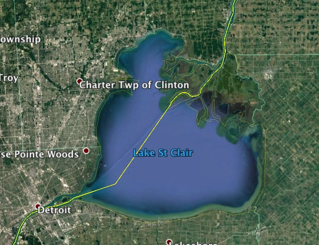 Lake St. Clair | Geography Study Guide Wiki | Fandom