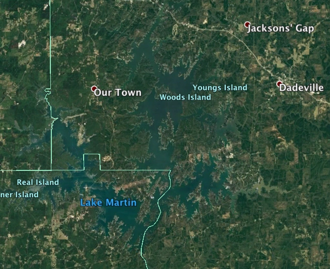 Lake Martin | Geography Study Guide Wiki | Fandom