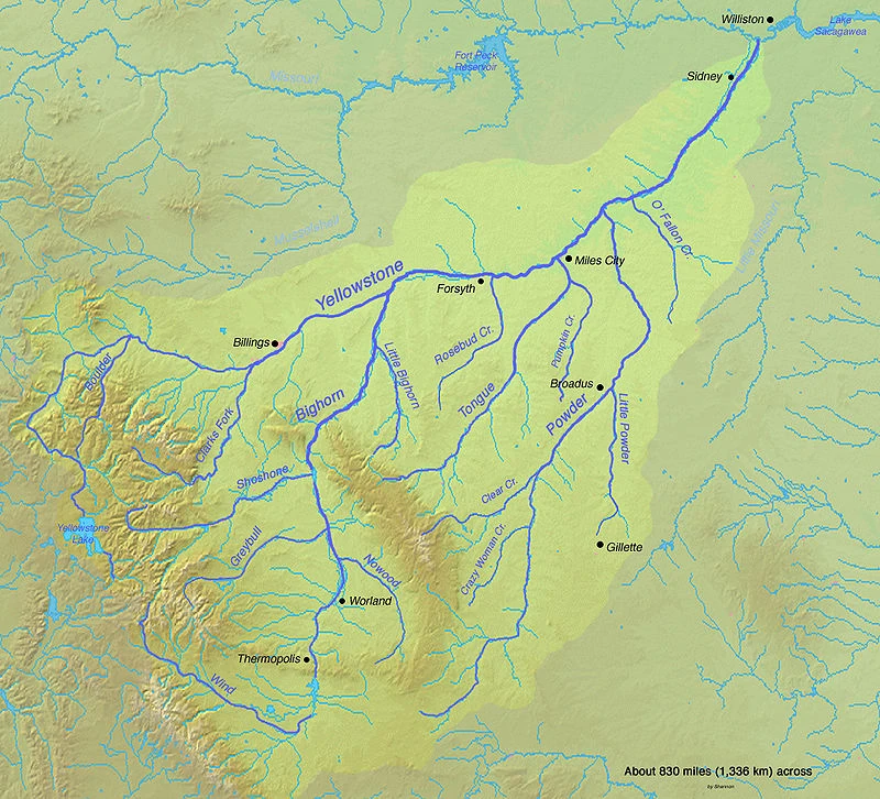 Yellowstone River | Geography Study Guide Wiki | Fandom