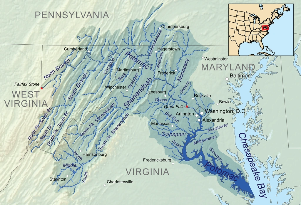 Potomac River | Geography Study Guide Wiki | Fandom