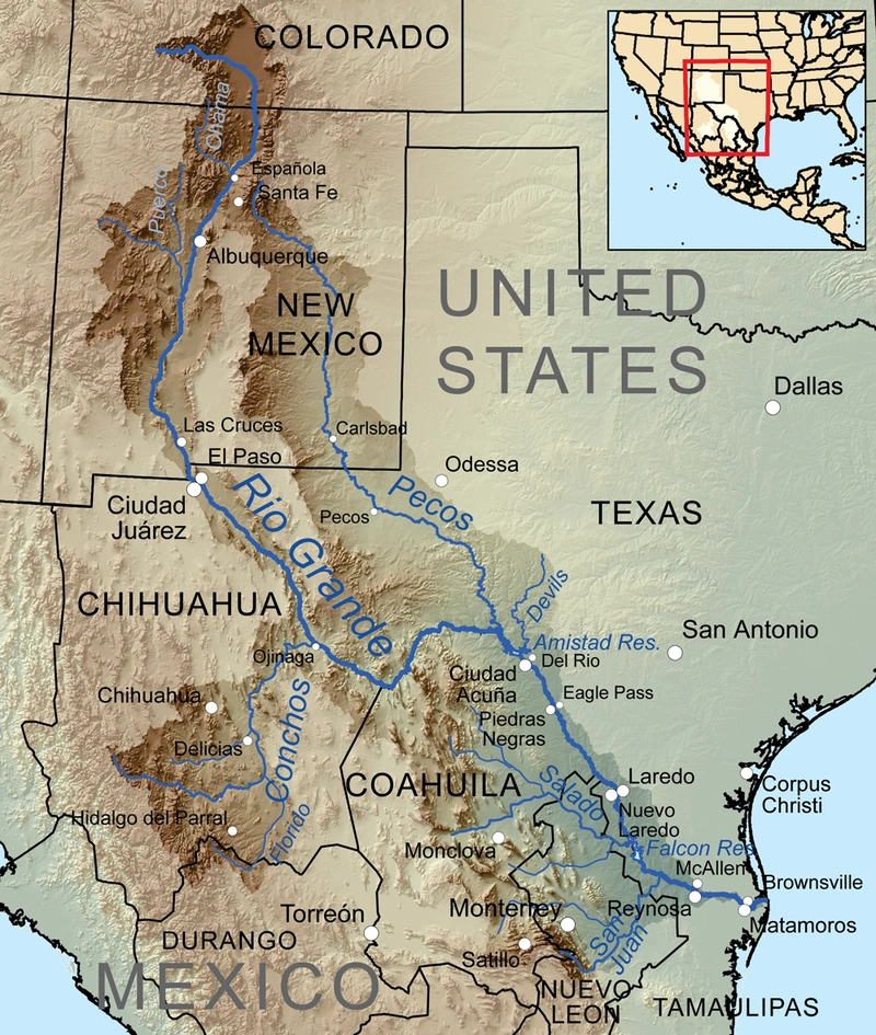 Rio Grande | Geography Study Guide Wiki | Fandom