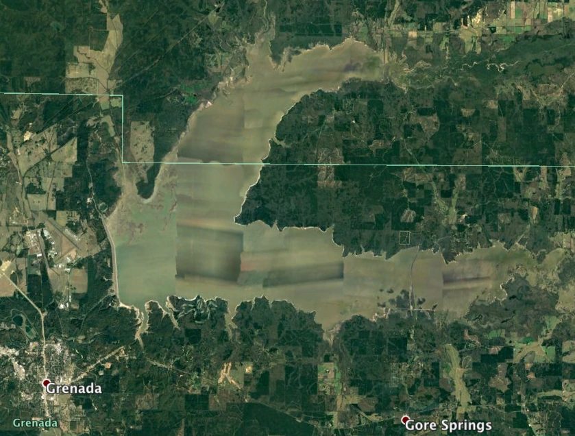 Grenada Lake | Geography Study Guide Wiki | Fandom