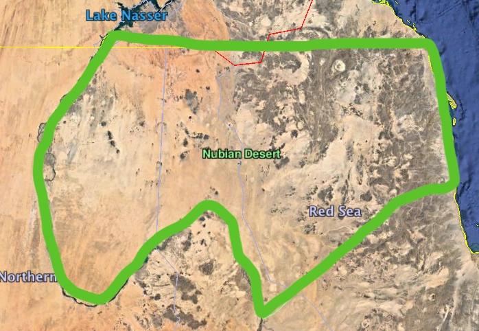 Nubian Desert | Geography Study Guide Wiki | Fandom