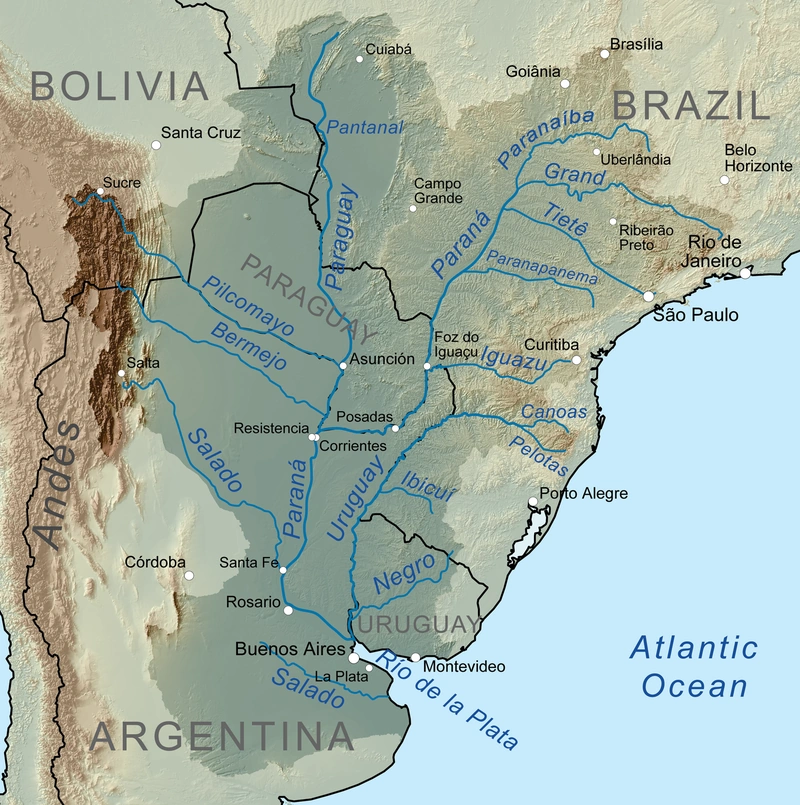 Paraguay River | Geography Study Guide Wiki | Fandom