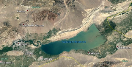 Kayrakkum Reservoir | Geography Study Guide Wiki | Fandom