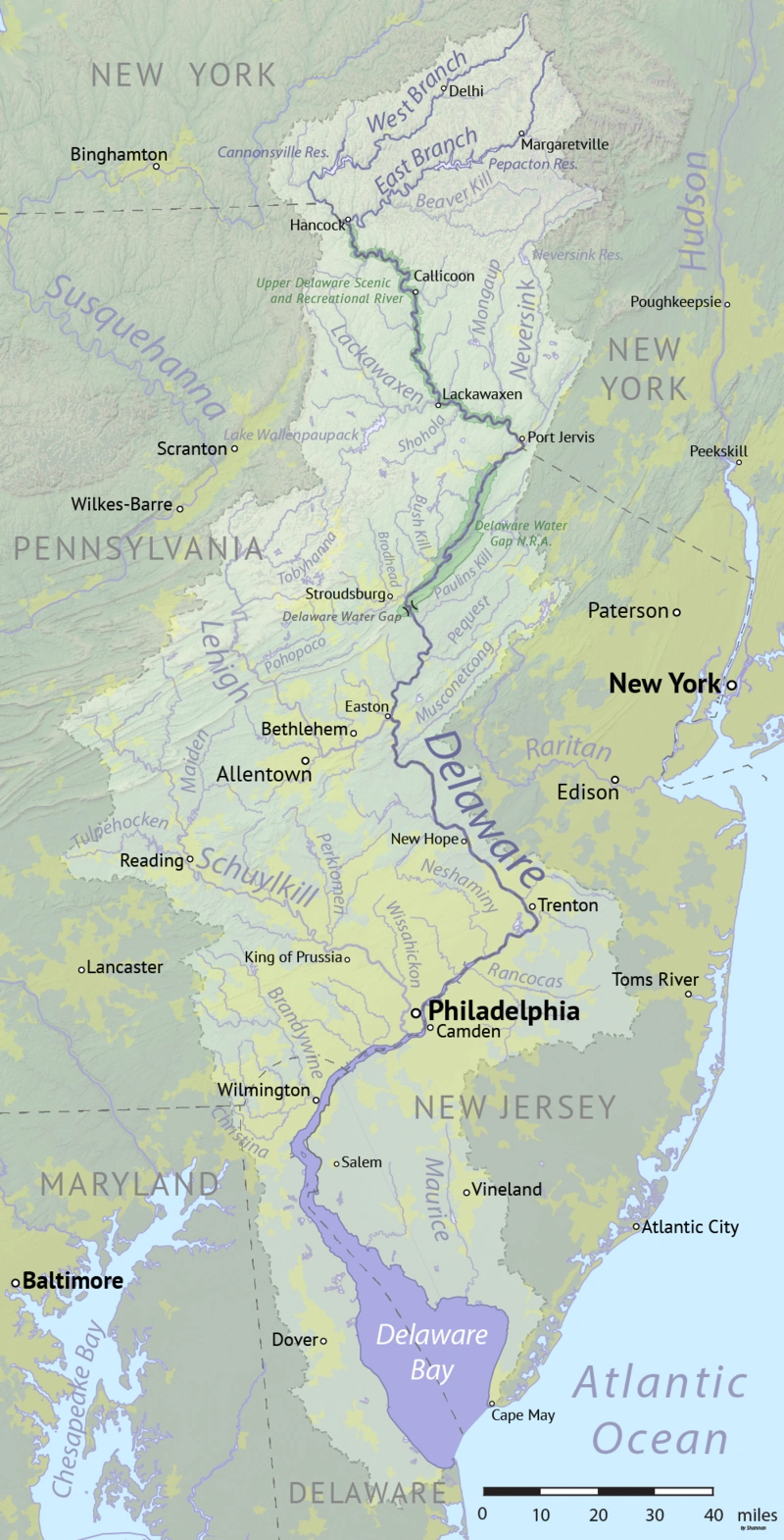 Delaware River | Geography Study Guide Wiki | Fandom