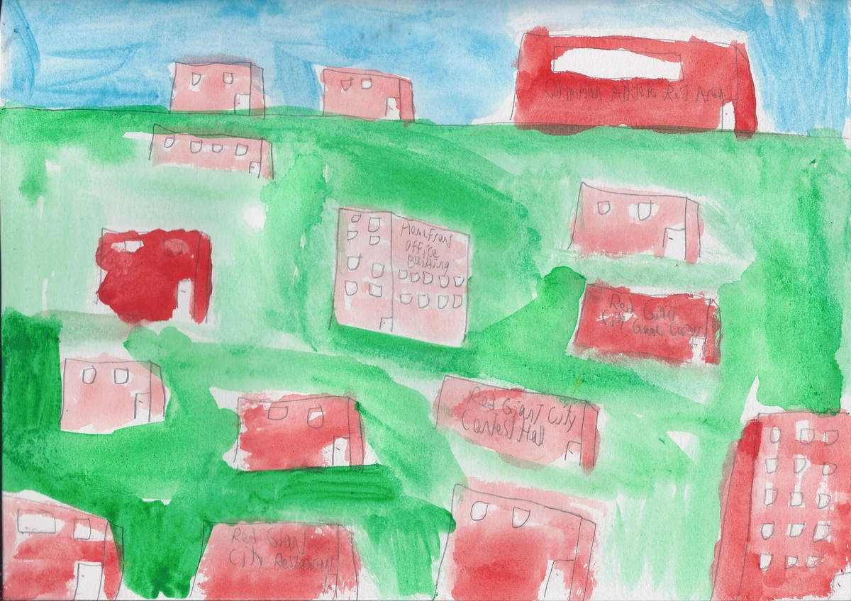 Red Giant City | Geraldine Finster The Adventurous Athlete Wiki | Fandom