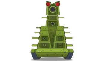 Tank Cartoon Kb 44