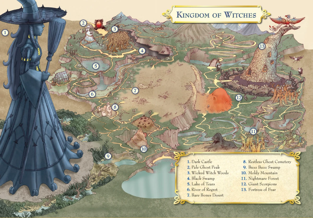 The Kingdom of the Witches | Geronimo Stilton Wiki | Fandom