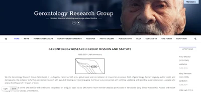 Gerontology Research Group | Gerontology Wiki | Fandom