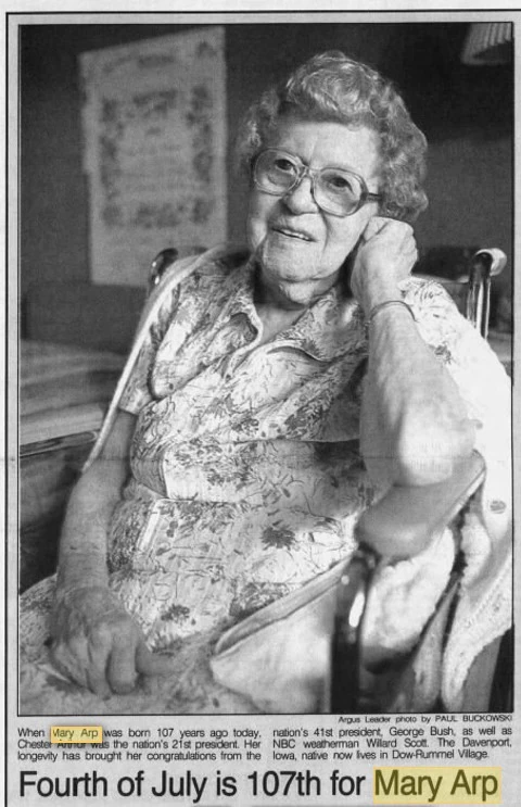 Mary Arp | Gerontology Wiki | Fandom