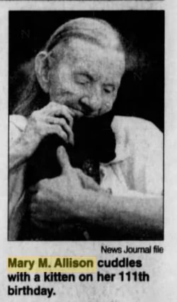 Mary Allison | Gerontology Wiki | Fandom