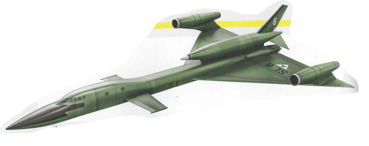 Supersonic Military Airliner | Gerry Anderson Encyclopedia | Fandom