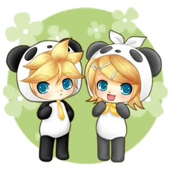 rin and len chibi