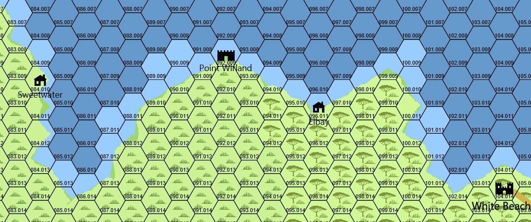 Map west of WhiteBeach 1 | Get The Gelf Wiki | Fandom