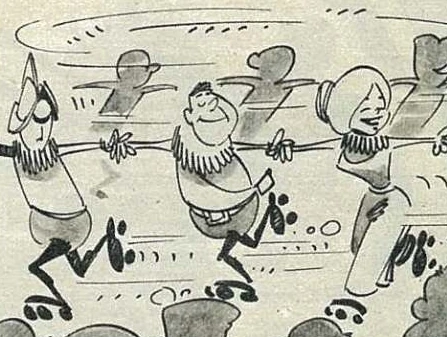 Elizabethan Skate Dancing Team | Get Smart Wiki | Fandom