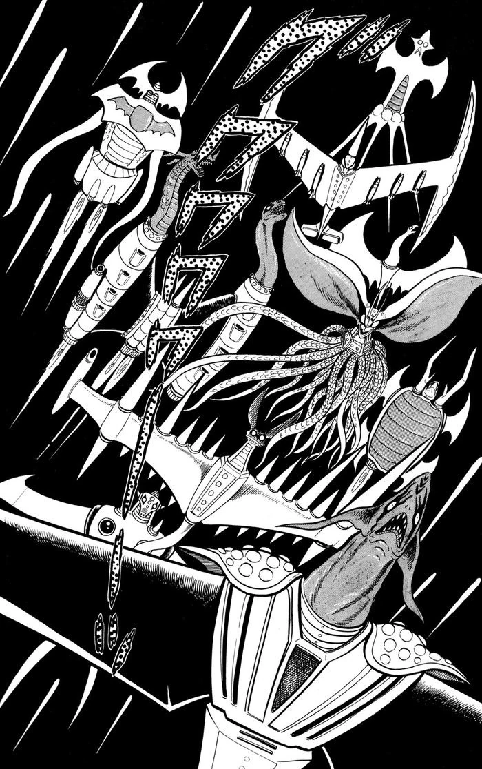 Mechasaurus (Manga) | Getter Robo Wiki | Fandom