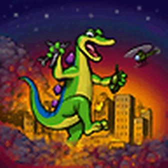 Gexzilla vs. Mecharez | Gex wiki | Fandom