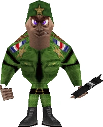 Sergeant Sam | Gex wiki | Fandom