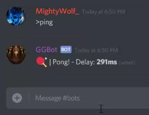 Ping | Guild Game Bot Wiki | Fandom
