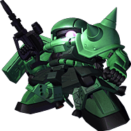 High Mobility Type Zaku II | SD Gundam G Generation wiki | Fandom