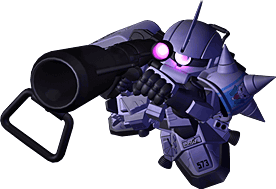 Matsunaga's High Mobility Type Zaku II | SD Gundam G Generation wiki ...