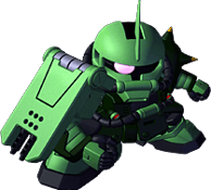 RF Zaku (Commander Type) | SD Gundam G Generation wiki | Fandom