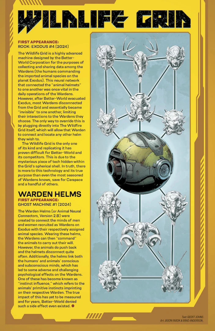 Wildlife Grid | Ghost Machine Comics Wiki | Fandom