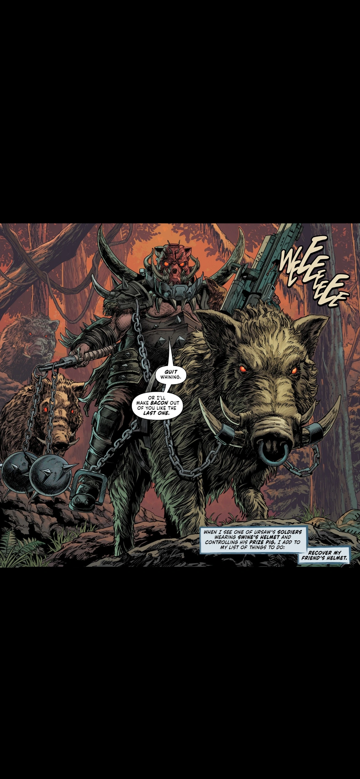 Warhog the Boar | Ghost Machine Comics Wiki | Fandom