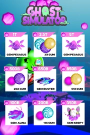 Gems | Ghost Simulator Roblox Wiki | Fandom