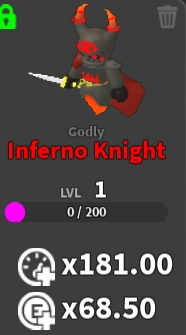 Inferno Knight | Ghost Simulator Roblox Wiki | Fandom