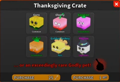 2019 Thanksgiving Shop | Ghost Simulator Roblox Wiki | Fandom