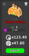 Ginger Toasty | Ghost Simulator Roblox Wiki | Fandom