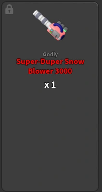 Super-Duper Snow Blower 3000 | Ghost Simulator Roblox Wiki | Fandom
