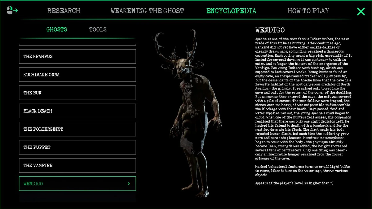 Wendigo | Ghost Watchers Wiki | Fandom