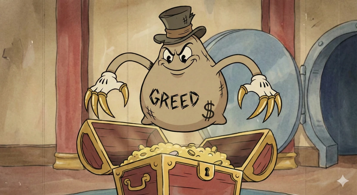 Greed | GhostAlleyCat Wiki | Fandom