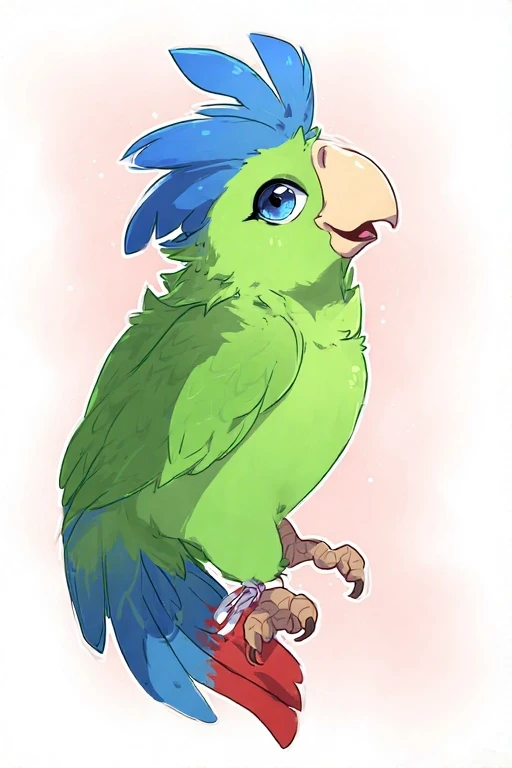 Corbin the Parrot | GhostAlleyCat Wiki | Fandom