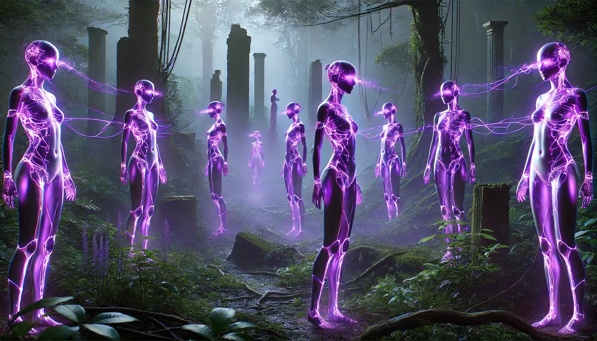 Violet Girls | GhostAlleyCat Wiki | Fandom