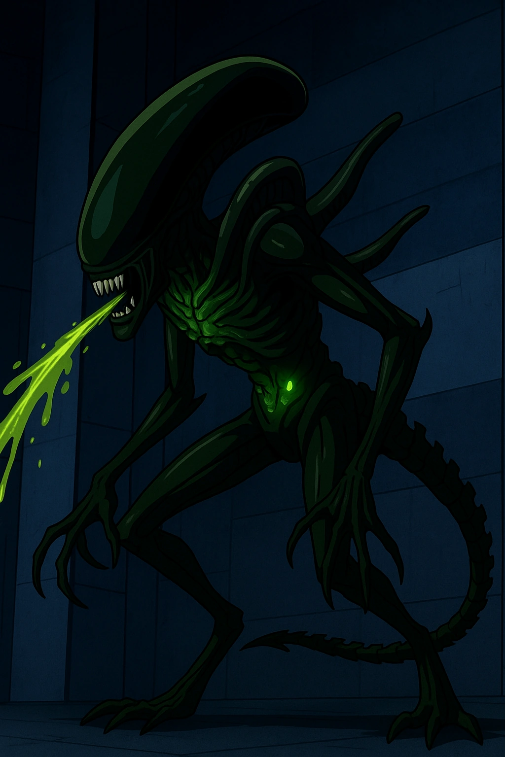 Xenomorph Spitters | GhostAlleyCat Wiki | Fandom