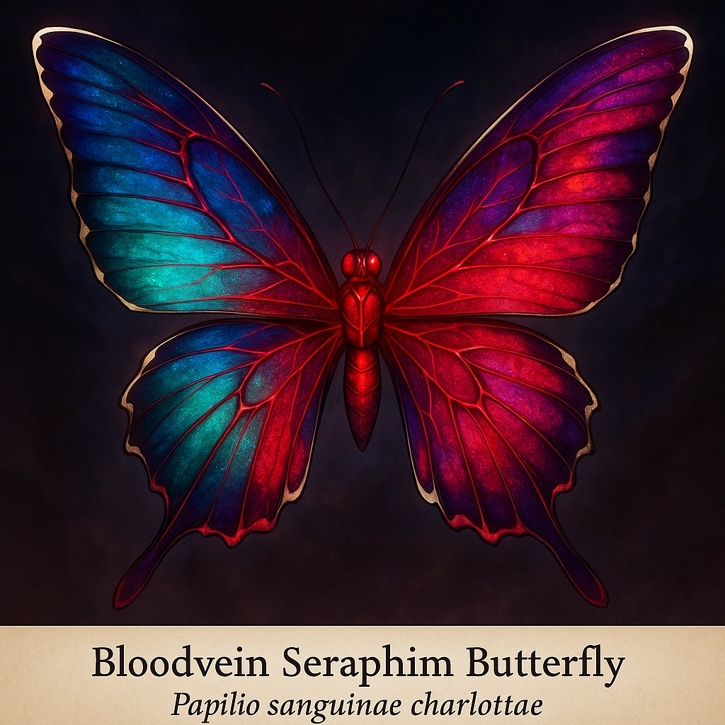 Bloodvein Seraphim Butterfly | GhostAlleyCat Wiki | Fandom