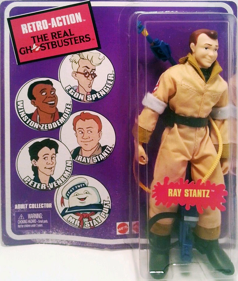 Matty Collector: Retro-Action The Real Ghostbusters Ray Stantz ...