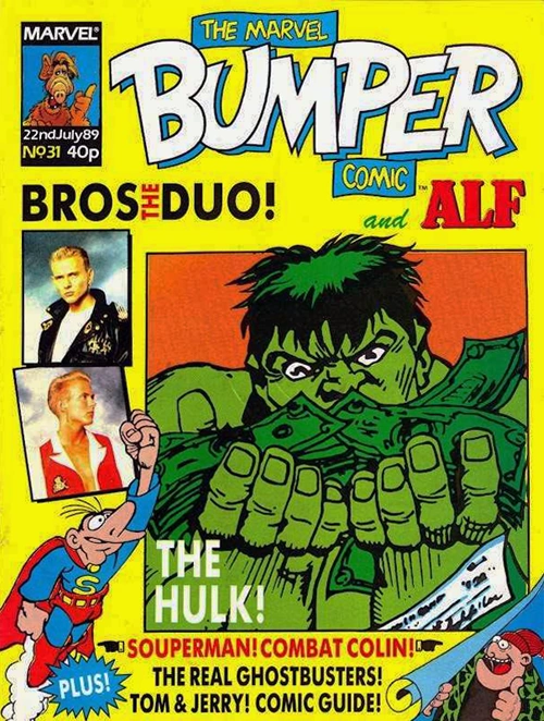 Marvel Comics Ltd- The Marvel Bumper Comic 31 | Ghostbusters Wiki | Fandom