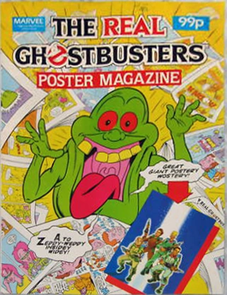 Marvel Comics Ltd- The Real Ghostbusters Poster Magazine | Ghostbusters ...